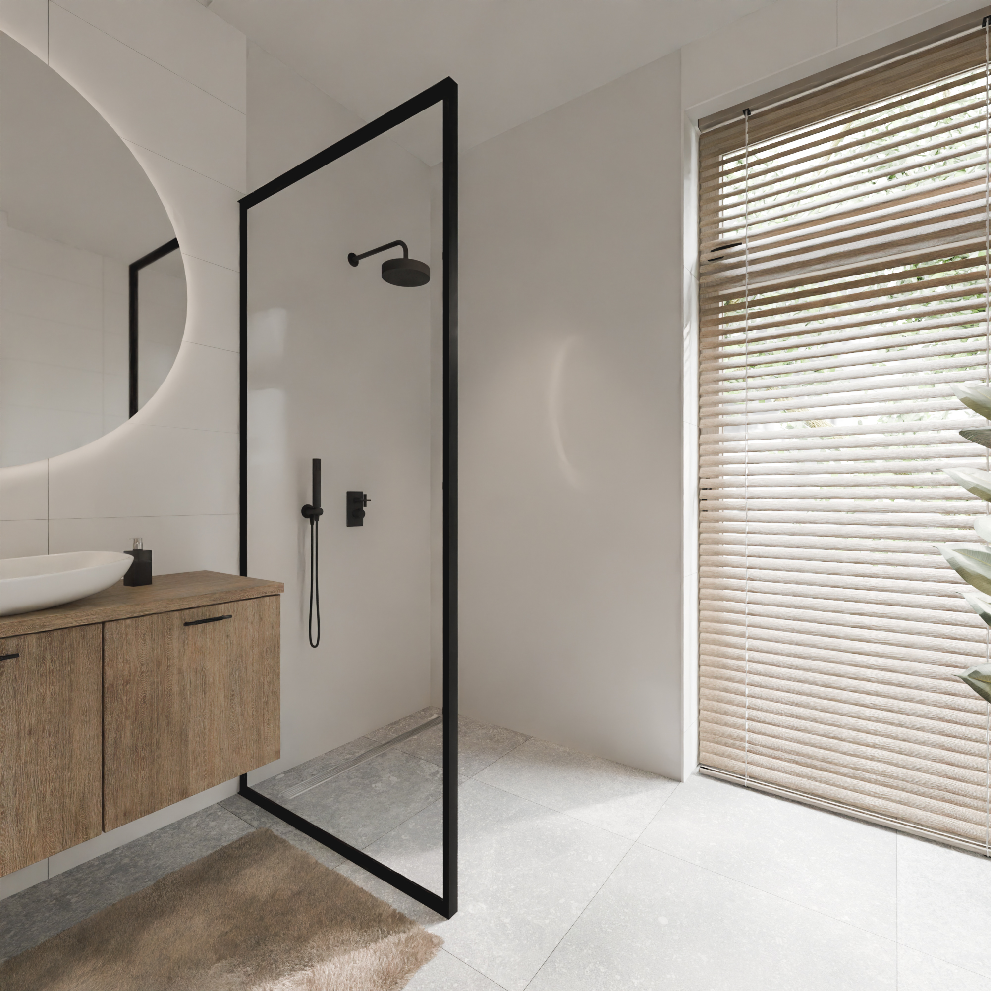 Panel de pared Alupanel en blanco mate 4 mm - Perfecto a medida