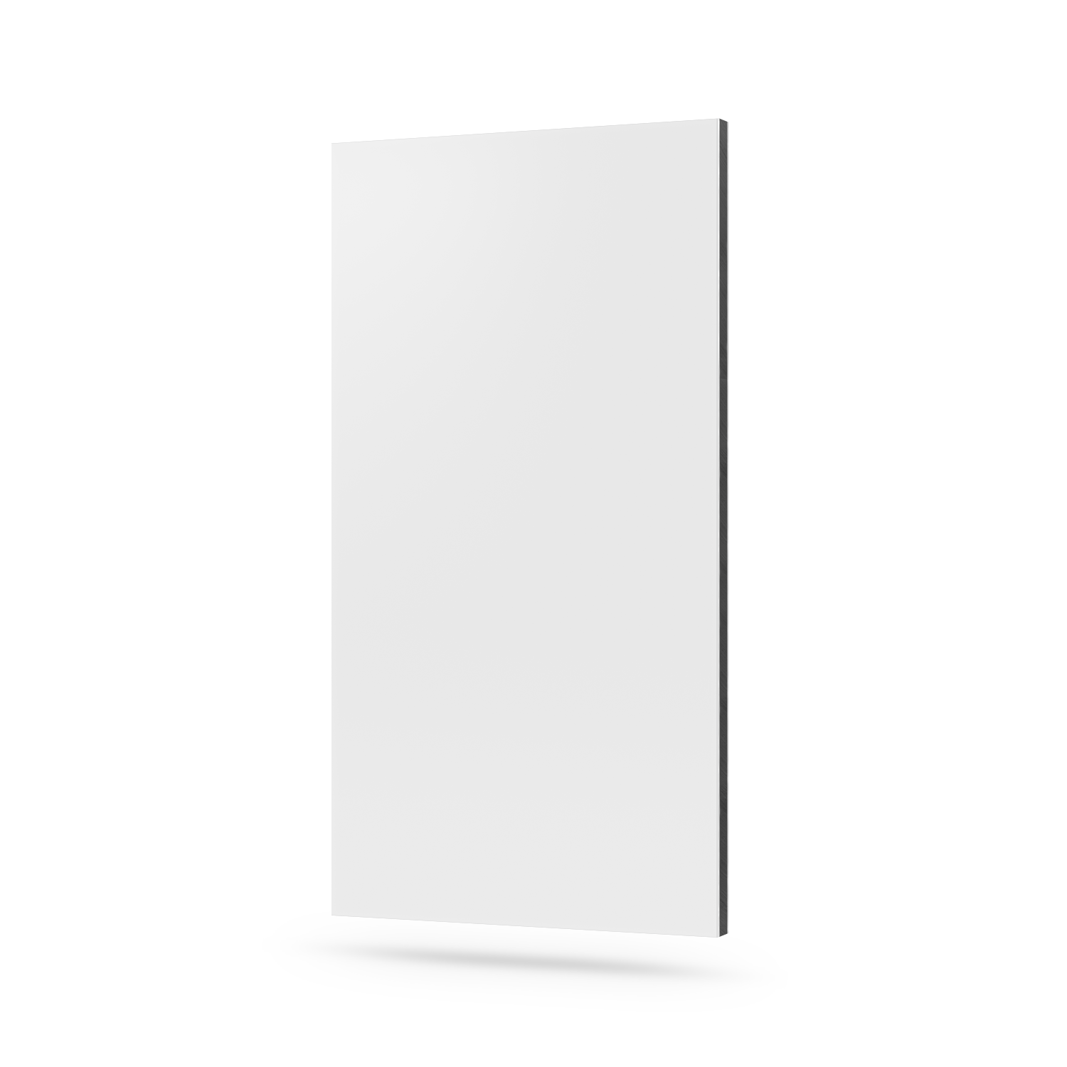Panel de pared Alupanel en blanco mate 4 mm - Perfecto a medida